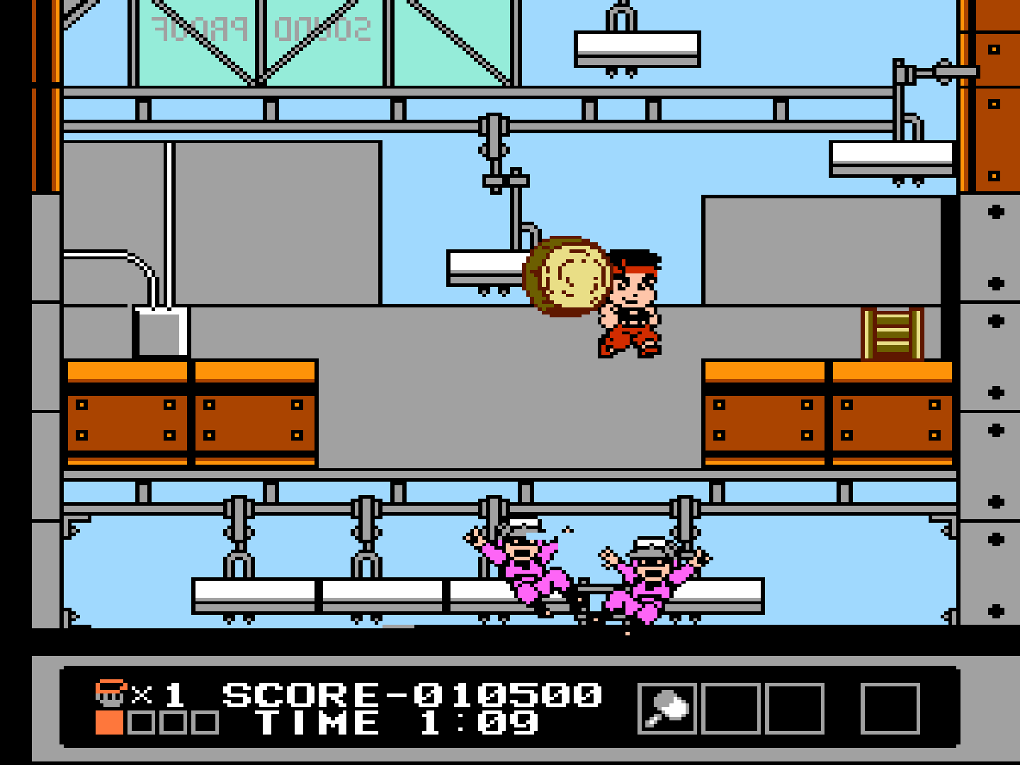 Hammerin’ Harry 2: Dan the Red Strikes Back Collector's Edition (NES ...