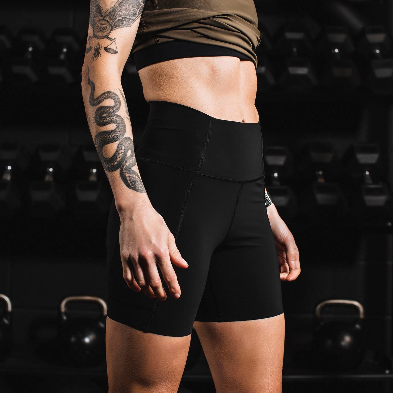 FORCE VELOCITY TIGHT SHORTS | Women’s Performance Activewear – ThruDark