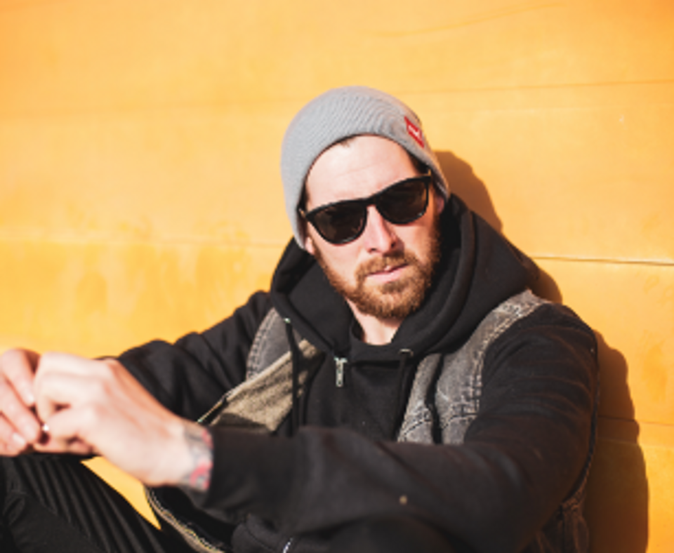 Red Original Voyager Beanie - Graphite