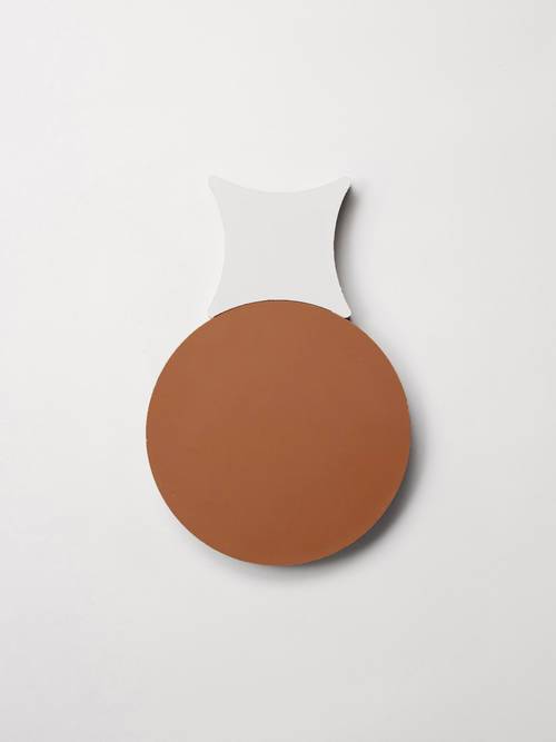 clé | cement | pavimenti | flowerpot circle + white losange – clé tile