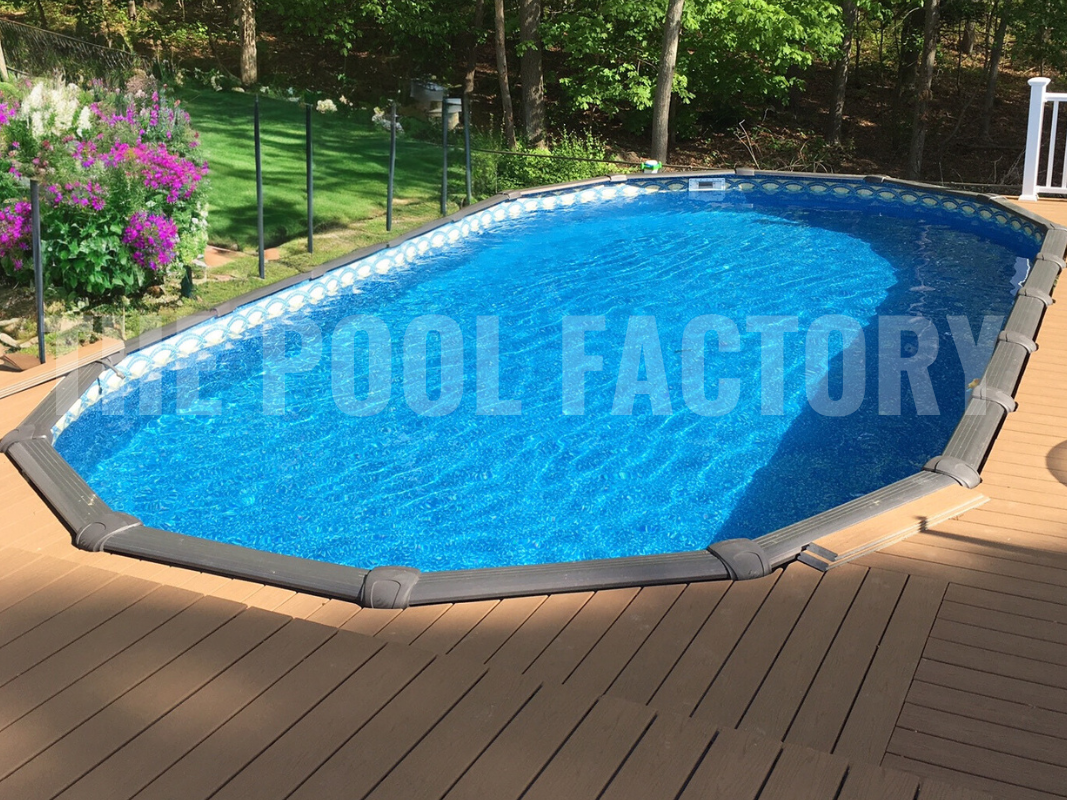 12'x20'x54" Melenia Oval Swimming Pool – The Pool Factory