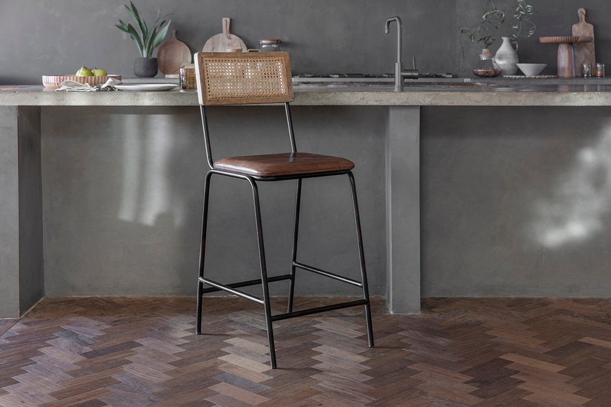 Bar Stools & Counter Chairs | Rattan & Tan Leather – Nkuku