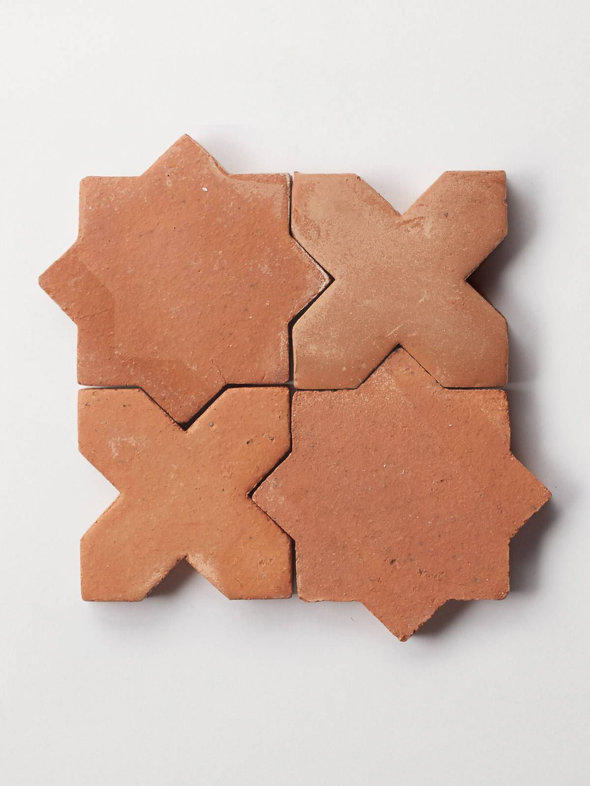 terracotta tile | le sol | petit | star + cross (bundle) – clé tile