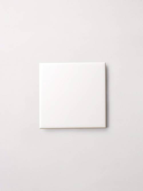 ceramic | white matte | square subway ~ 6"x6"x0.25" – clé tile