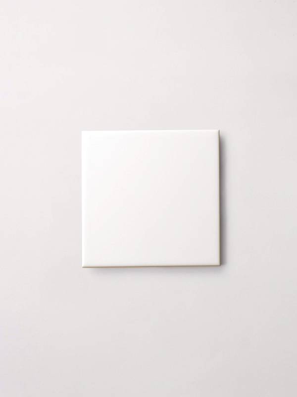 ceramic | white matte | square subway ~ 6"x6"x0.25" – clé tile