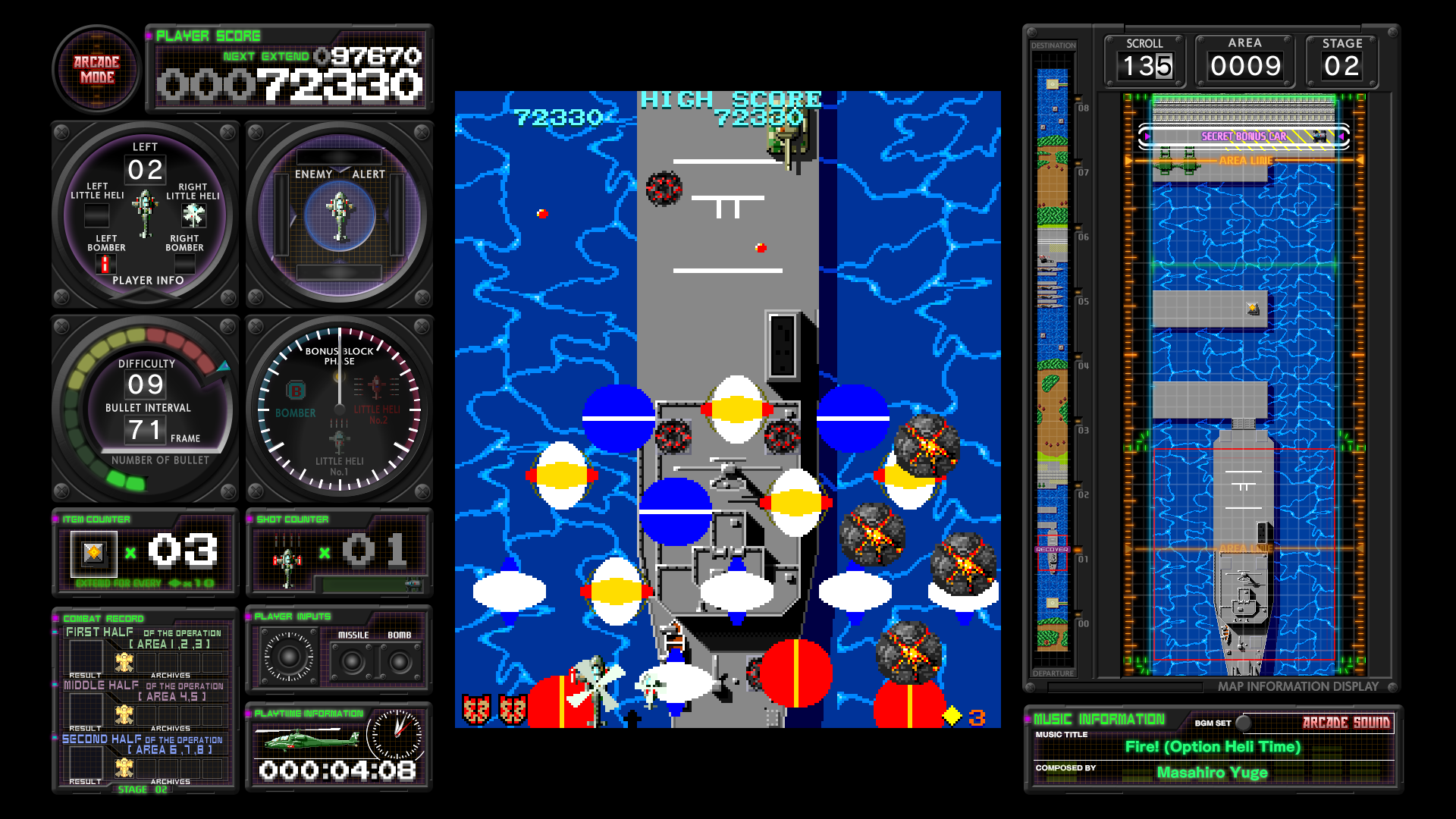 Switch Limited Run #217: Toaplan Arcade Garage: Kyukyoku Tiger-Heli De ...