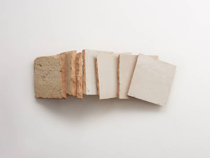 zellige tile | warm neutral | parched vellum 4" square | clé – clé tile