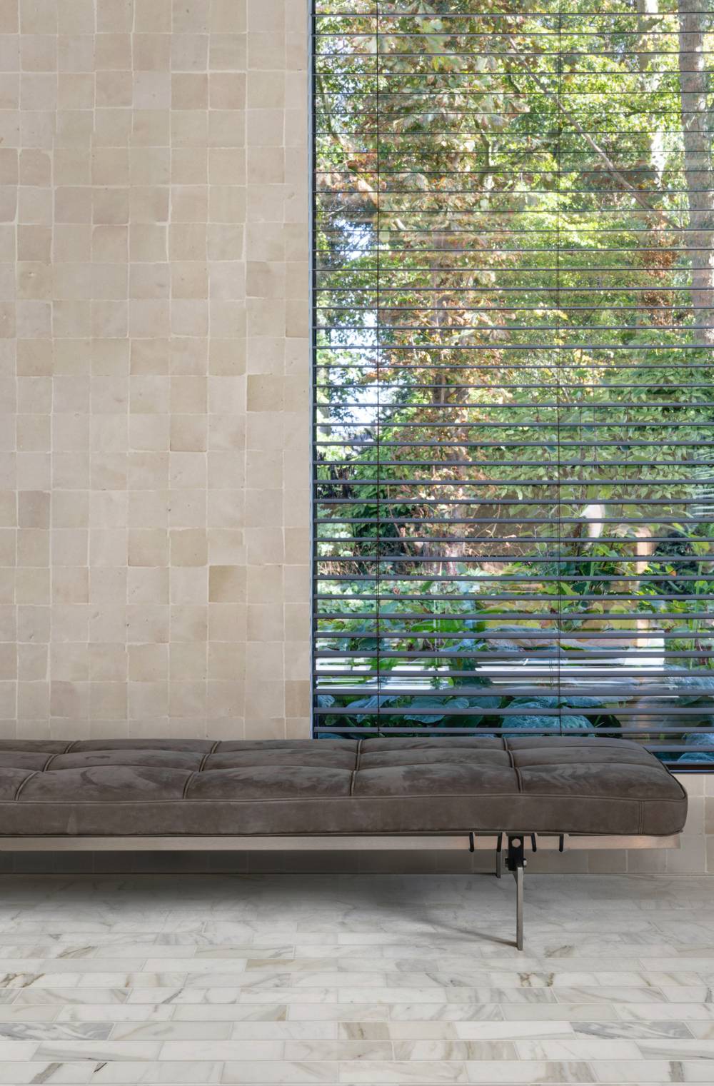 zellige tile | warm neutral | parched vellum 4" square | clé – clé tile