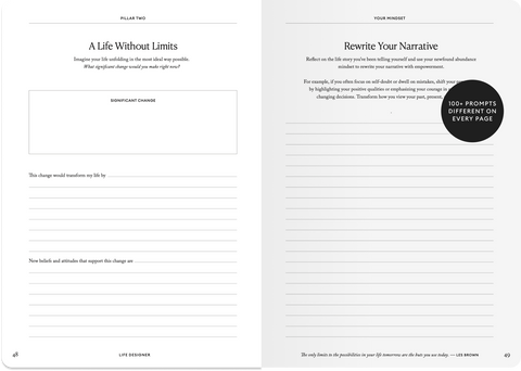 Life Designer Journal Exclusive | Intelligent Change