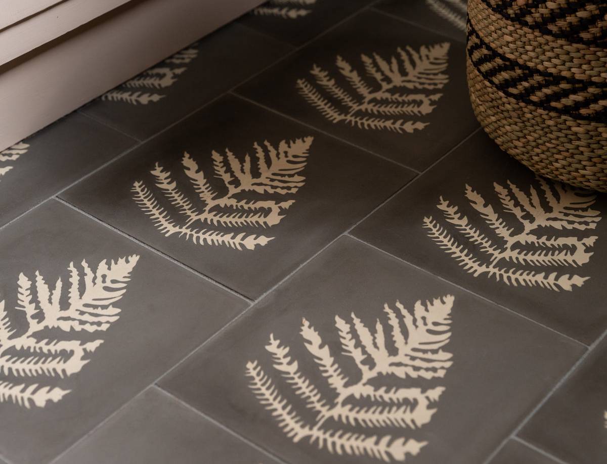clé tile | concrete cement | erica tanov | fern | plaster metal