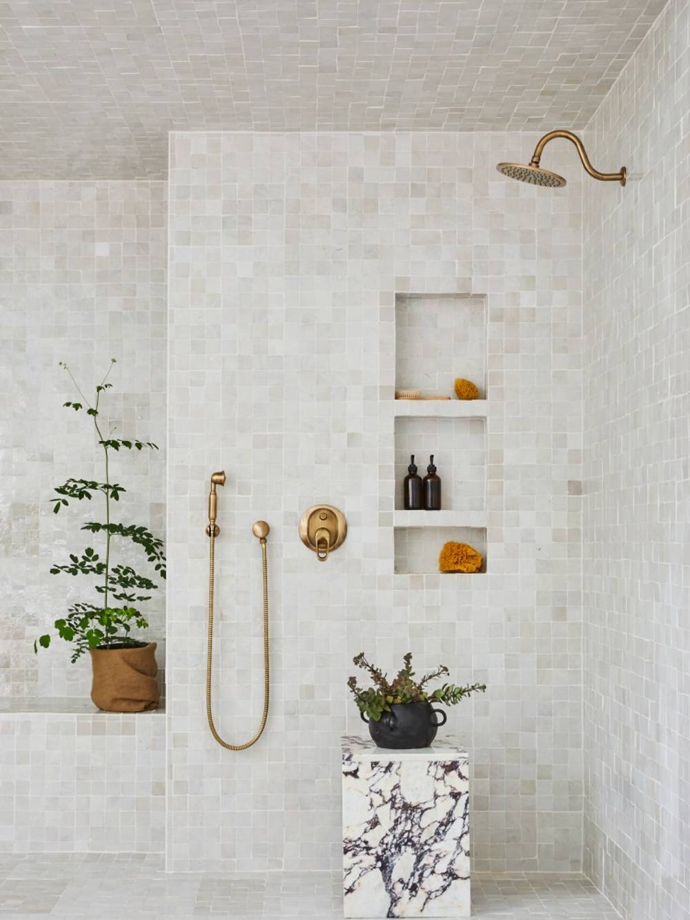 zellige tiles | moroccan | weathered white 2" square | clé – clé tile