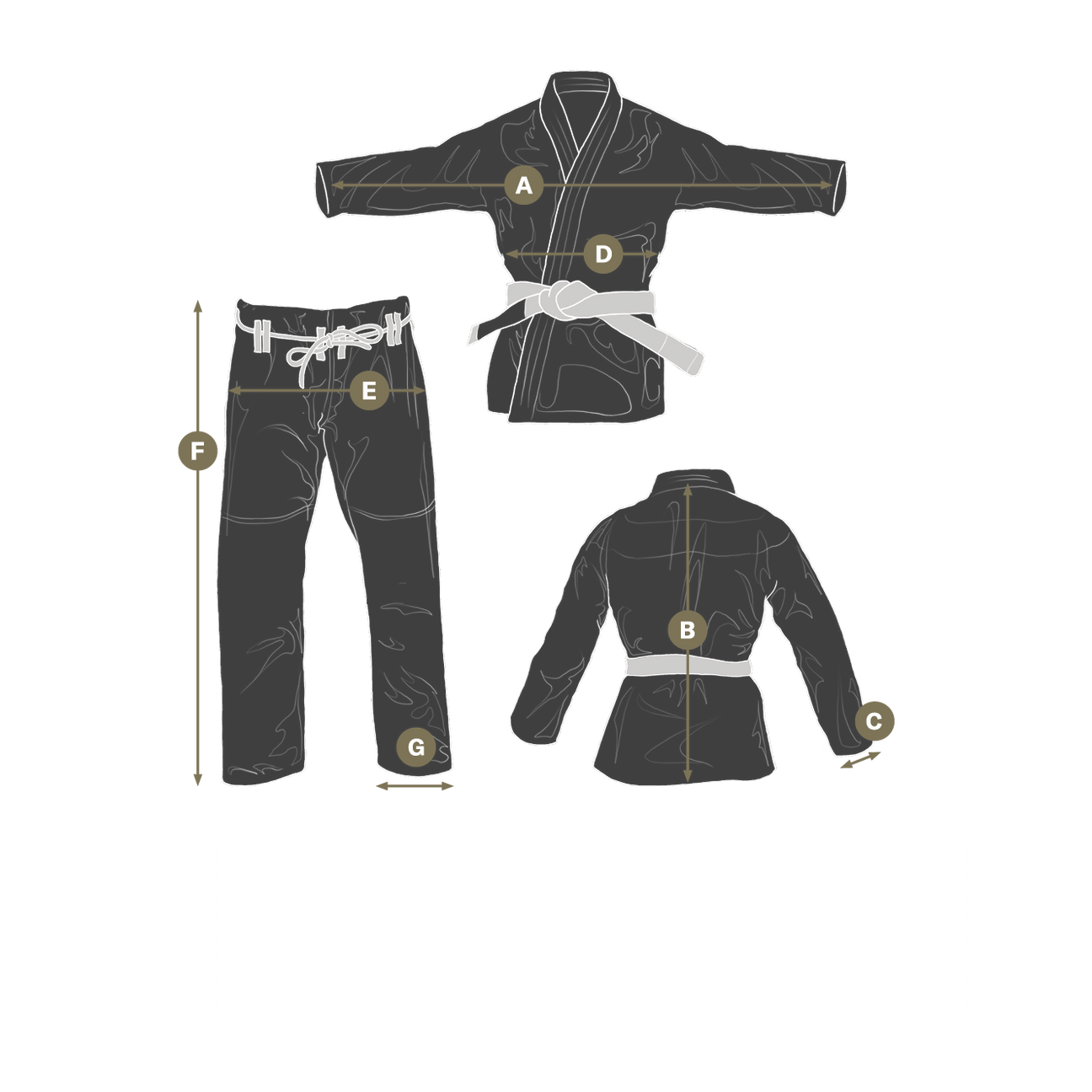 DBAC Gi in Obisidian Black | Brazilian Jiu-Jitsu Gi by ThruDark