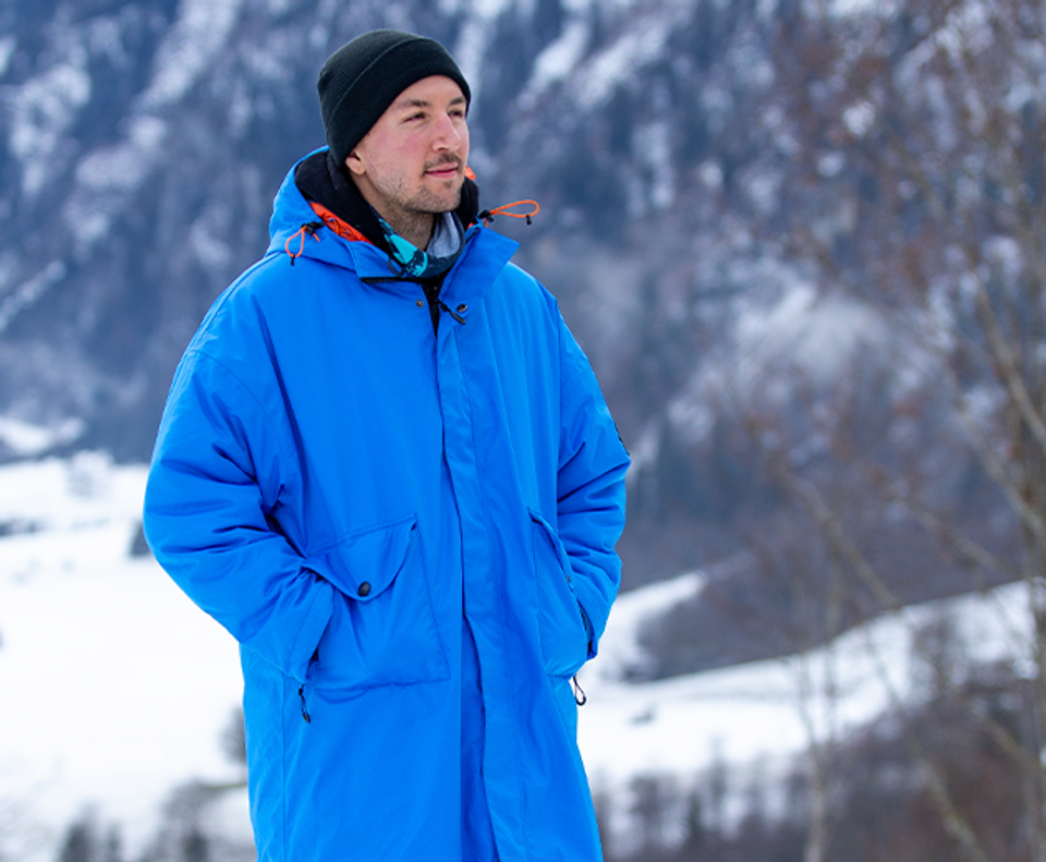 Men's Revolution Waterproof Parka Jacket - Nixie Blue | Red Original