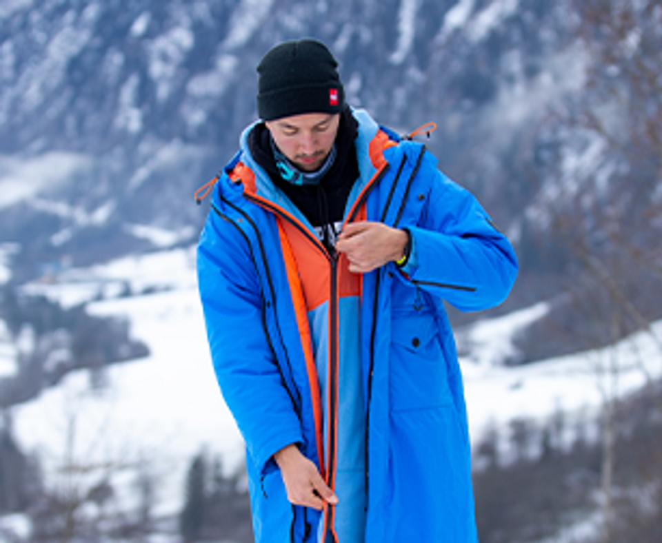 Men's Revolution Waterproof Parka Jacket - Nixie Blue | Red Original