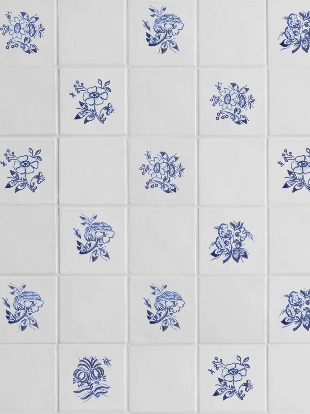 ceramic blue white pattern backsplash maiolica delft tile – clé tile