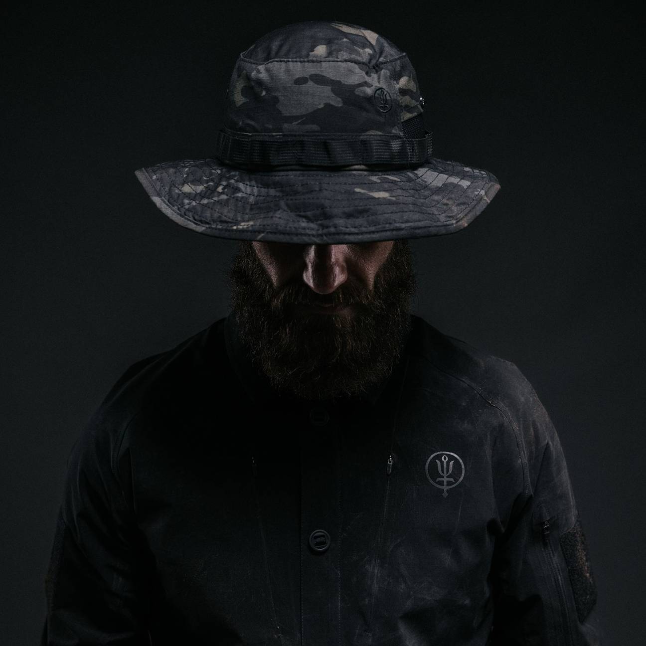 Oryon Carbon Shirt | Premium Black Active-Arid Shirt | ThruDark