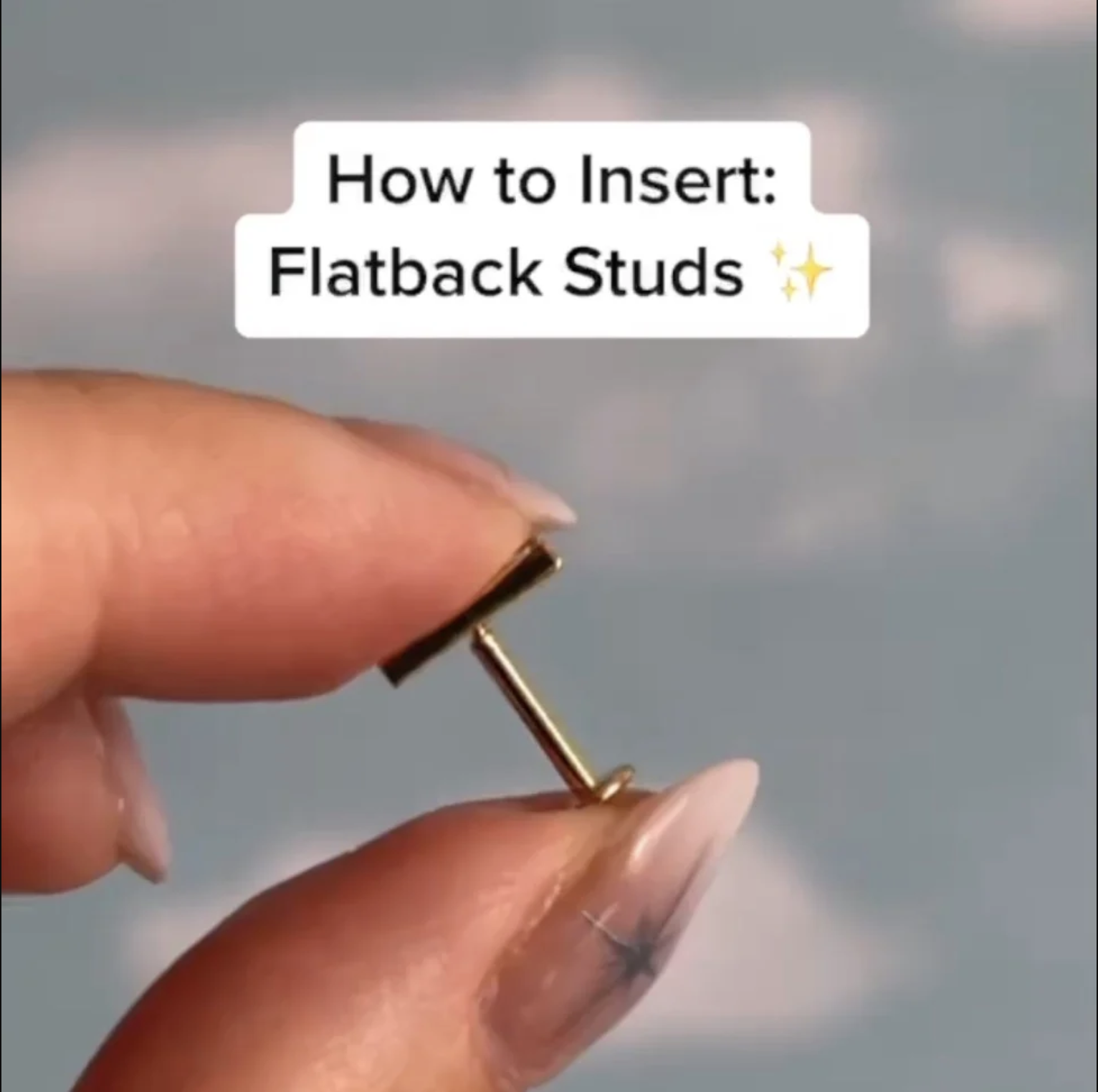Bow Flatback Stud – Studs