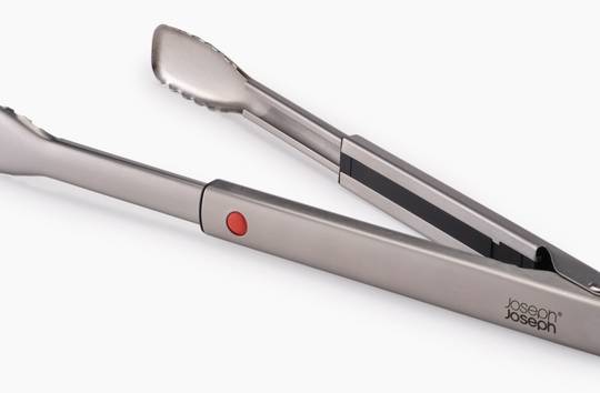2-in-1 Retractable Grill Tongs with Spatula | Joseph Joseph US