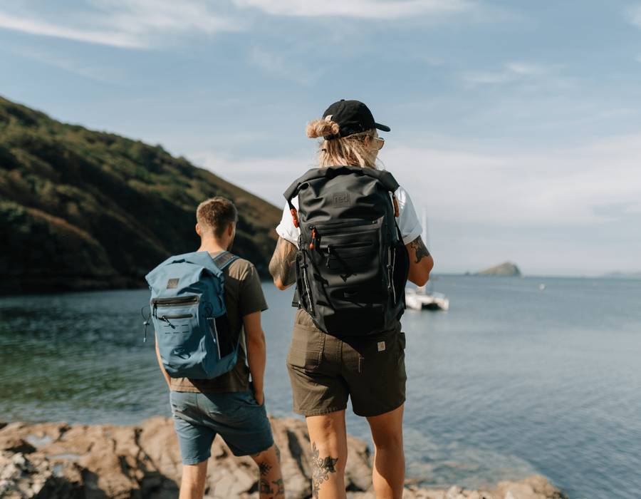 Adventure Waterproof Backpack 30L - Storm Blue