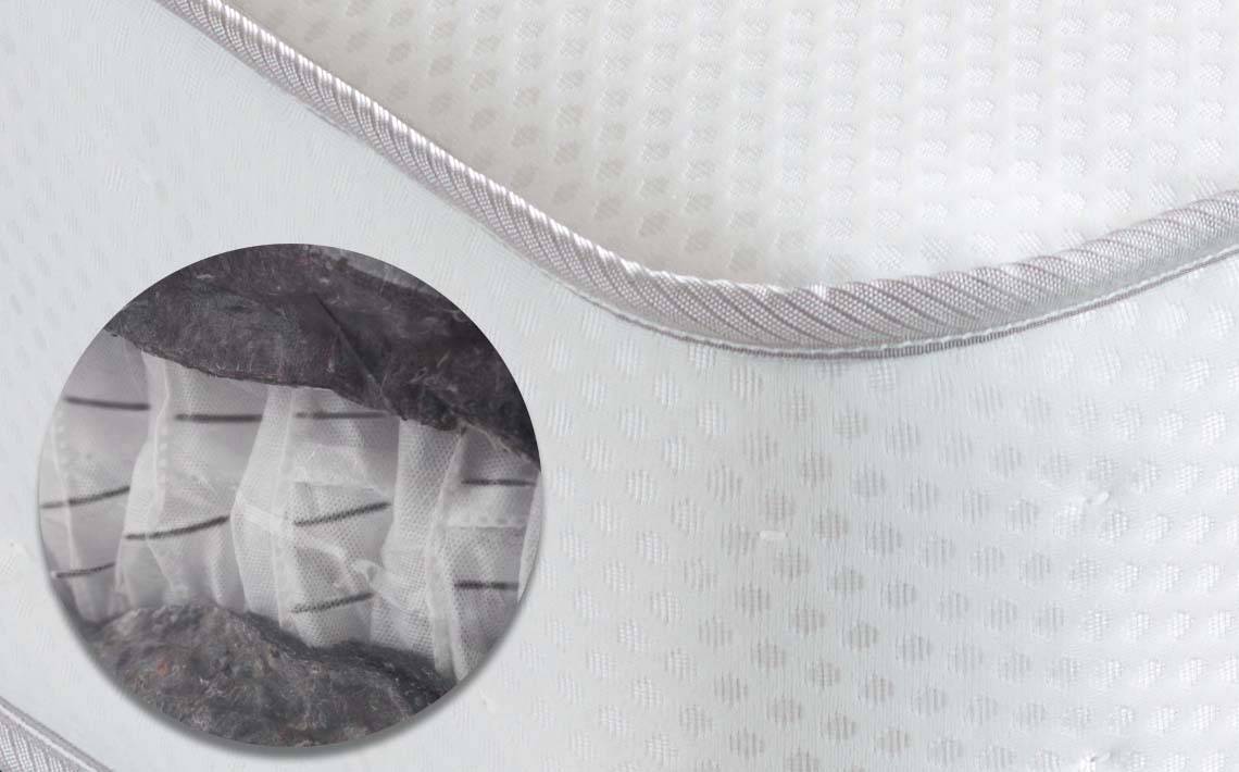 Classic Comfort 1000 Pocket Spring Double Mattress by Danetti