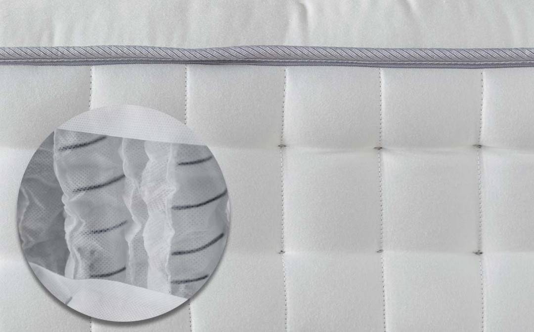 Deluxe Comfort 1000 Pocket Spring Medium Double Mattress by Danetti