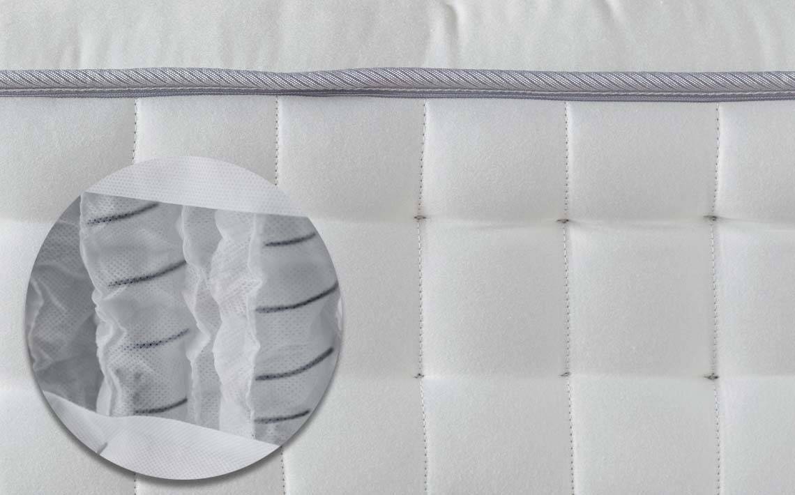 Deluxe Comfort 1000 Pocket Spring Medium Double Mattress by Danetti