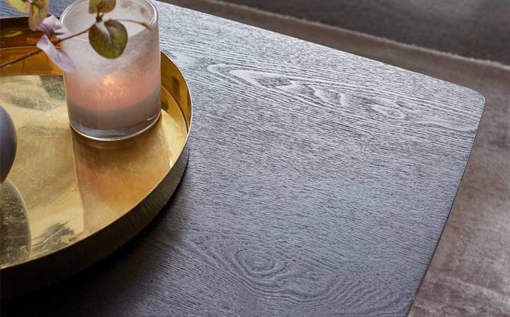 Orlan Coffee Table Black Ash – Danetti