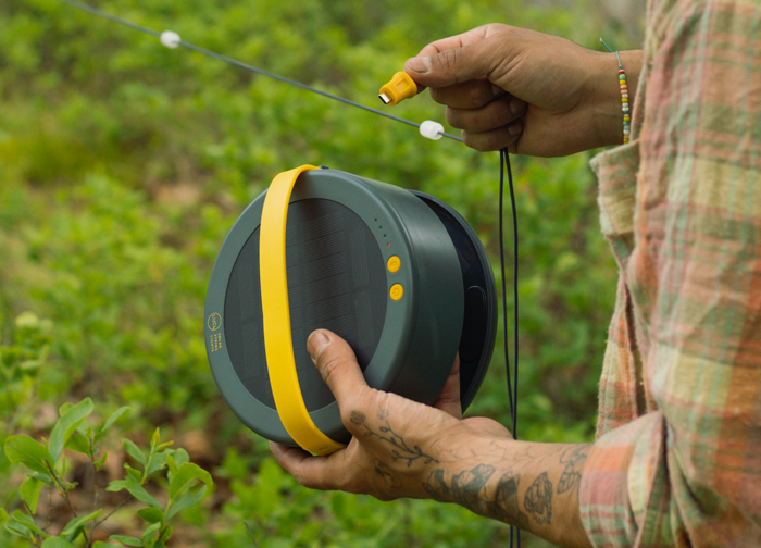 MPOWERD Solar String Lights - White 44' Shatterproof Outdoor String ...