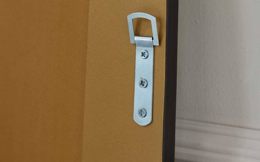 Alarik Large Full Length Wall Mirror Black – Danetti