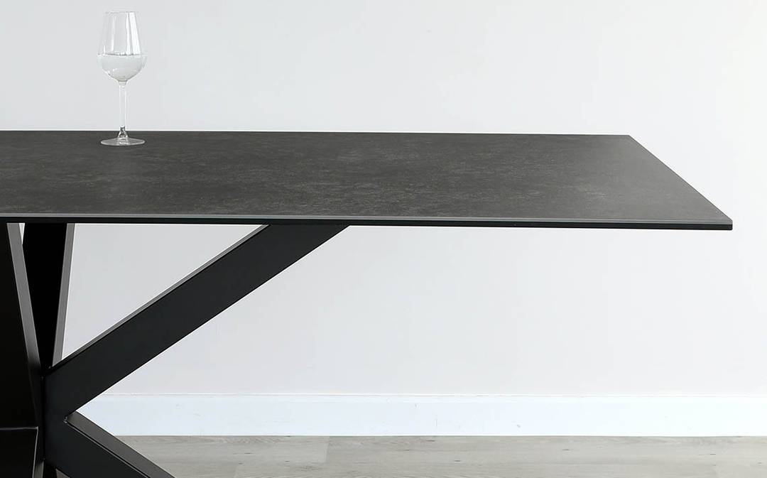 Riley Light Grey Ceramic 6 to 8 Seater Dining Table – Danetti