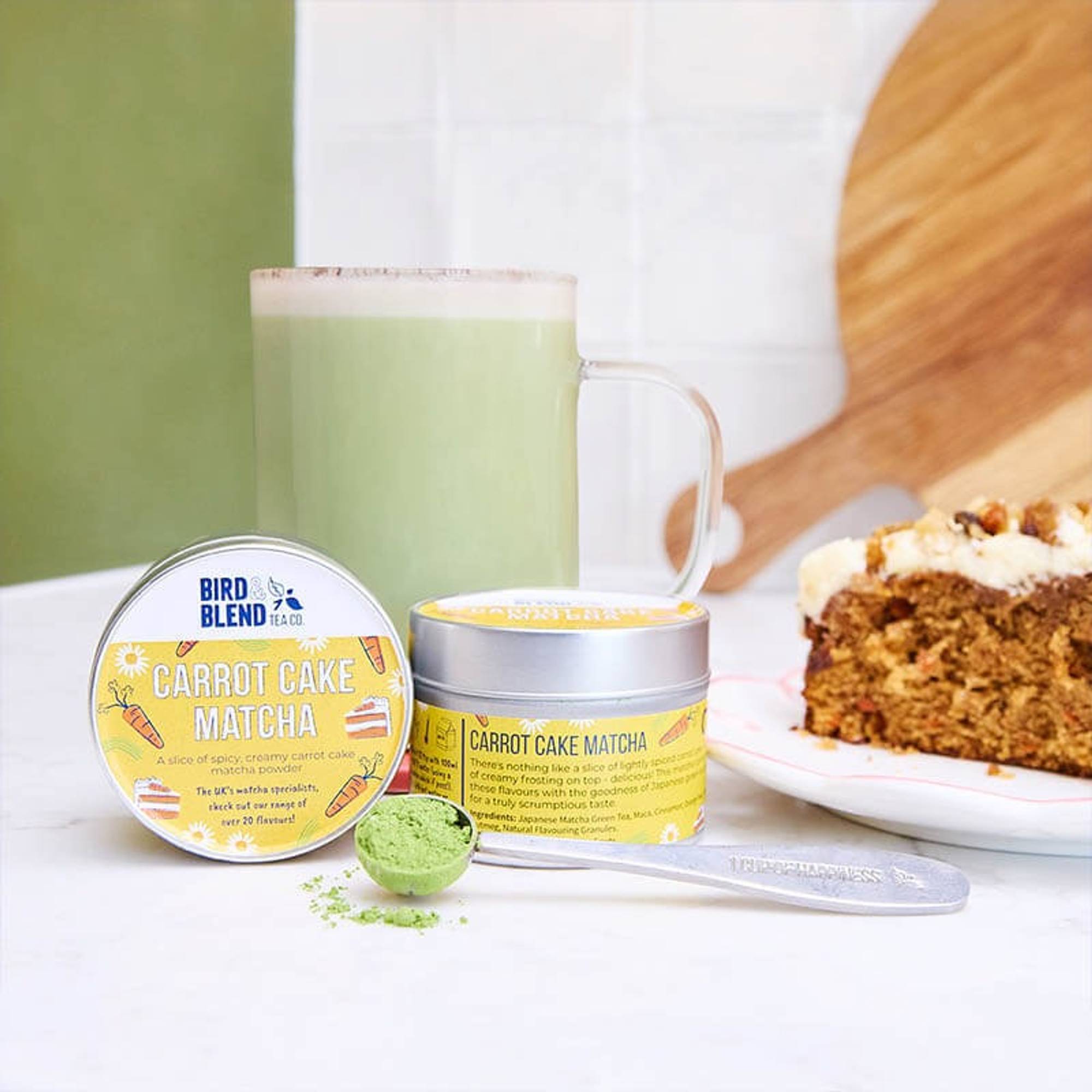 Carrot Cake Matcha | Bird & Blend Tea Co.