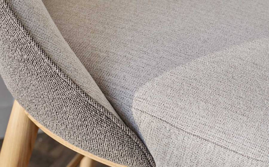 Scarlett natural mixed material bar stool – Danetti