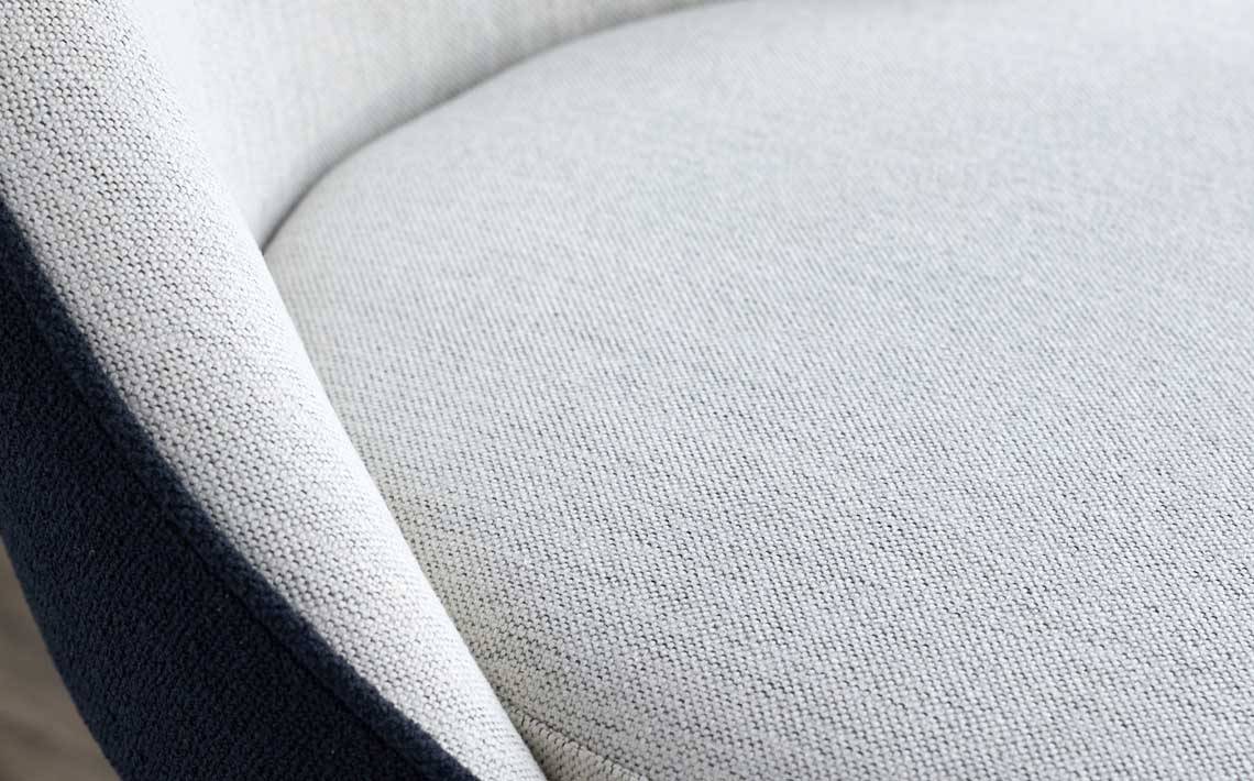 Scarlett black mixed material bar stool – Danetti