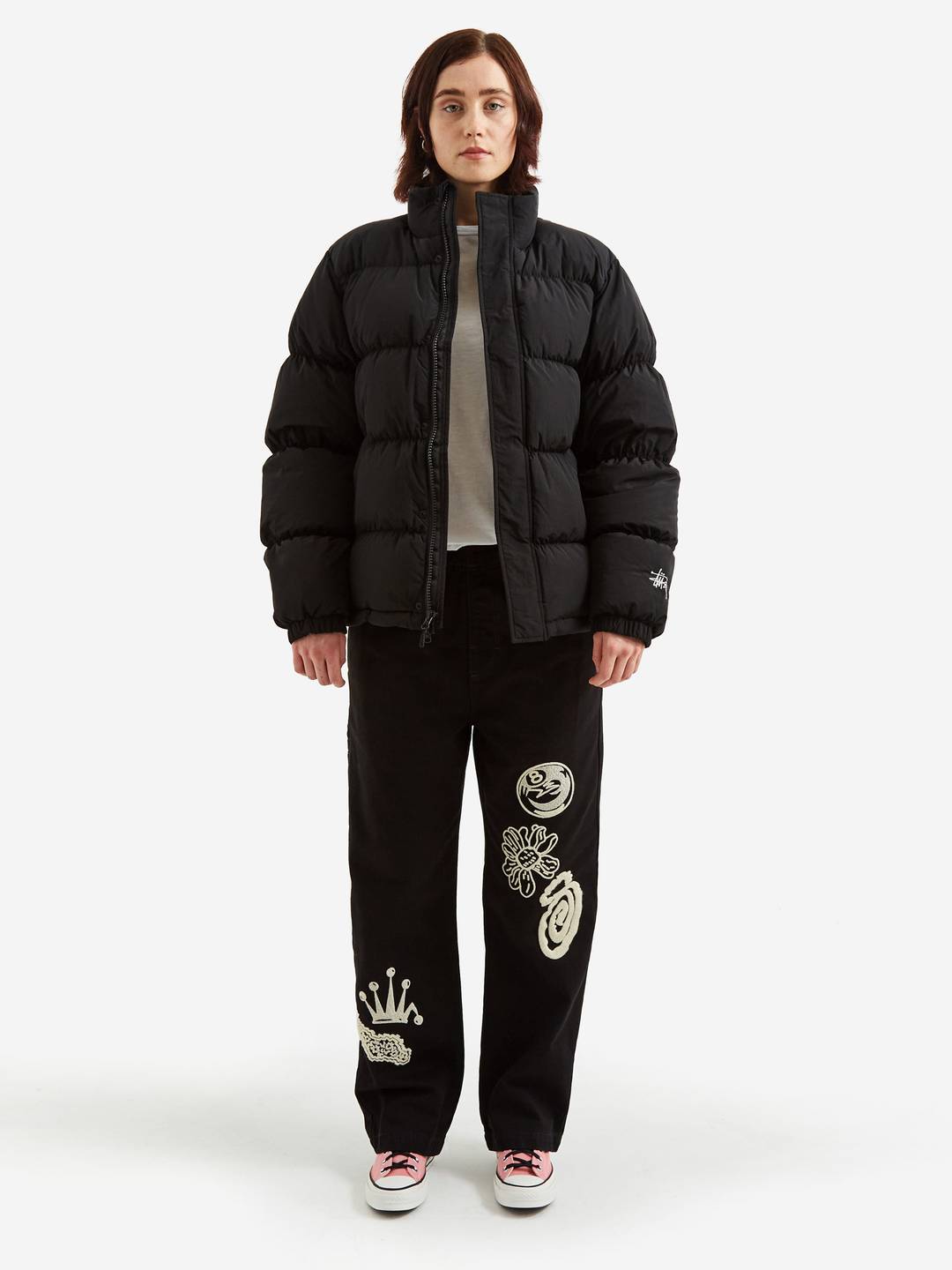 Stussy Ripstop Down Puffer Jacket W - Black – Goodhood