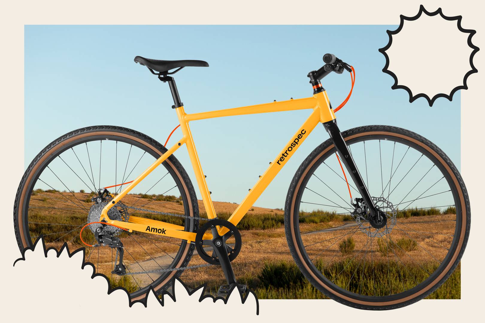 Amok Gravel Adventure Bike - 8 Speed | Retrospec