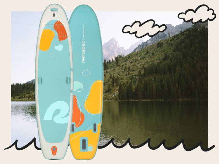 Weekender Yogi 10'8" Inflatable Paddle Board | Retrospec