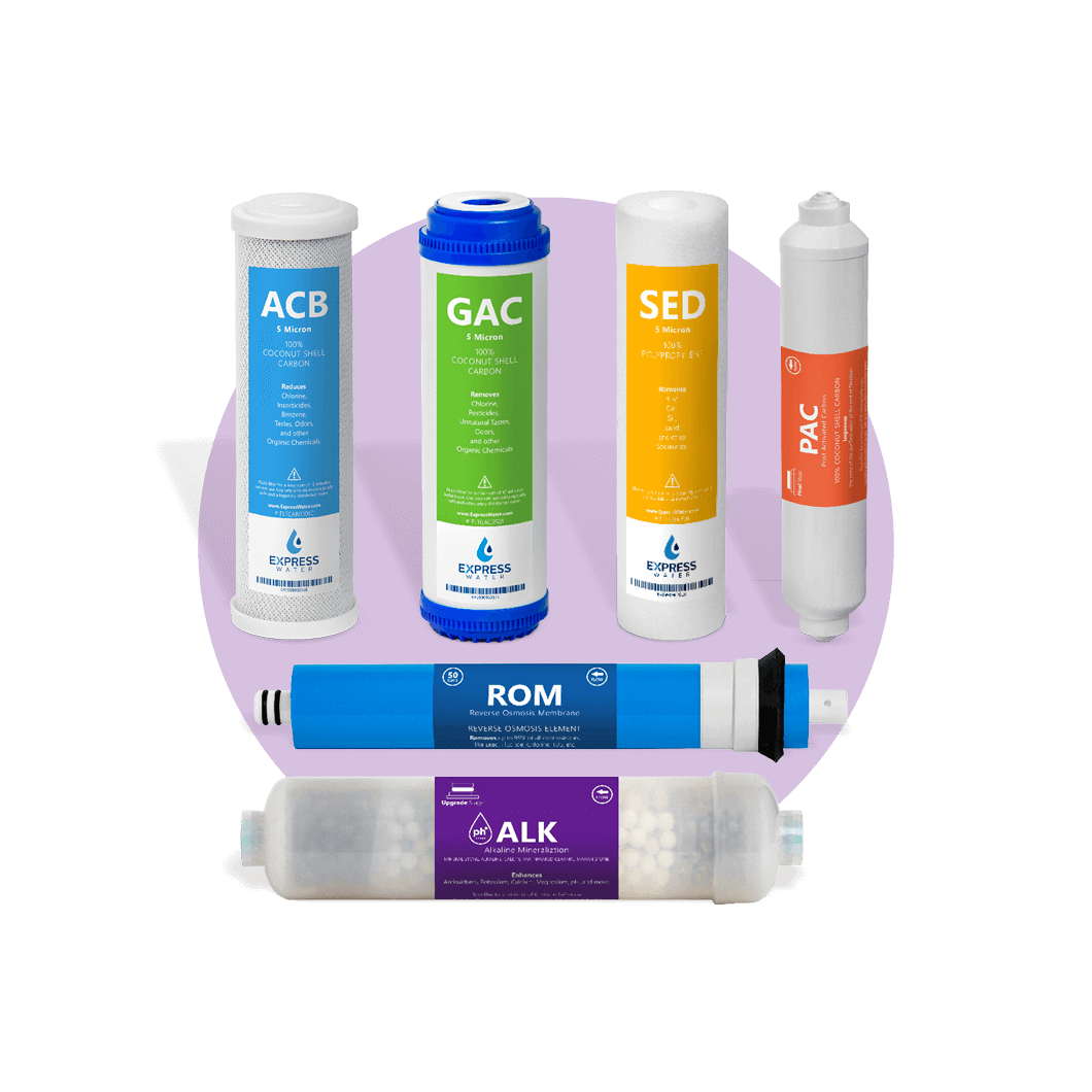 Alkaline Reverse Osmosis System Filter Set – Express Water
