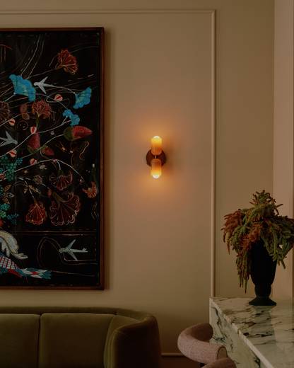 In Common With | Chromatic Glass Up Down Sconce