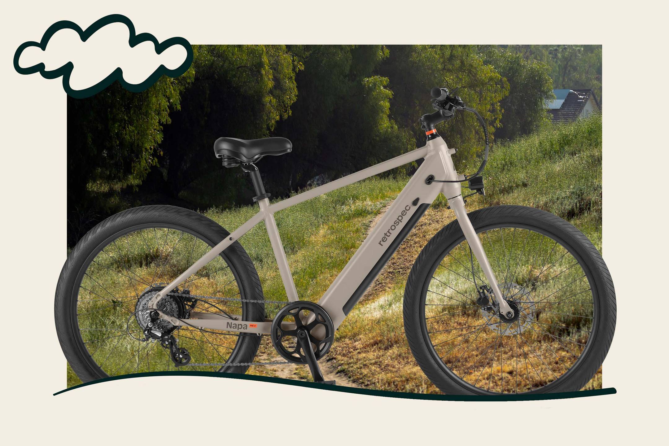 Napa Rev Hybrid/Fitness Electric Bike | Retrospec