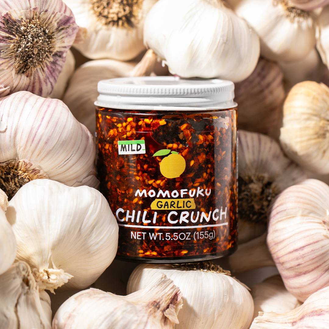 Mild Garlic Chili Crunch 4-Pack – Momofuku Goods