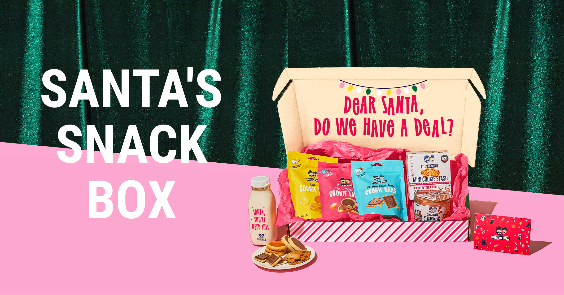 Santa’s Snack Box - Belgian Boys