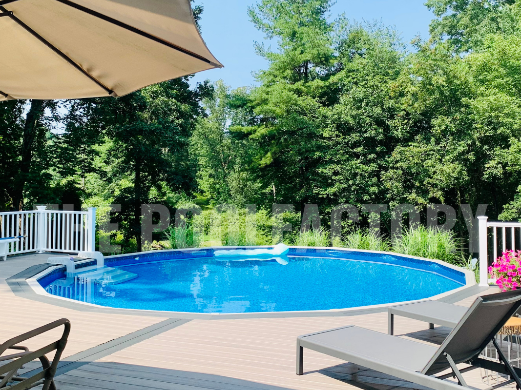 18'x48" Bristol Round Pool | Above Ground Pools – The Pool Factory