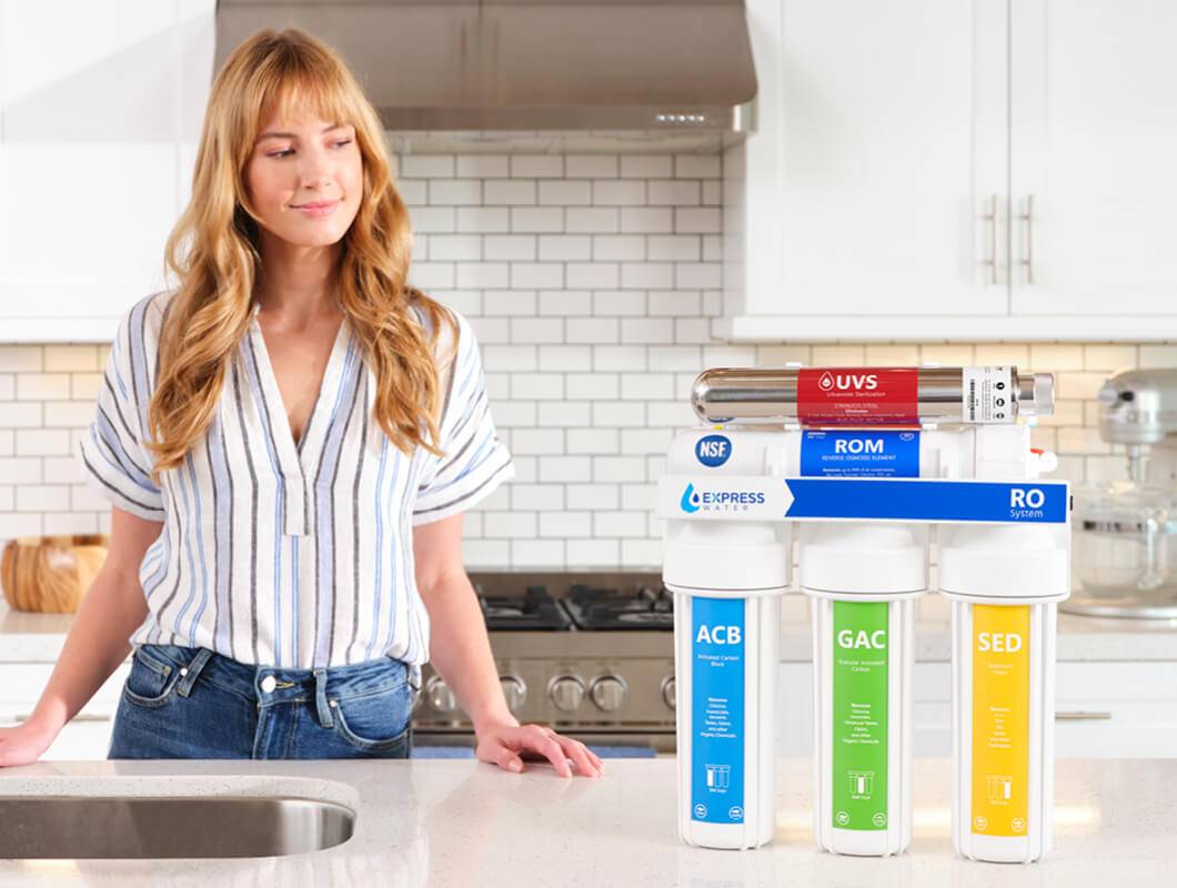 Ultraviolet Reverse Osmosis System Faucet - Deluxe Chrome – Express Water