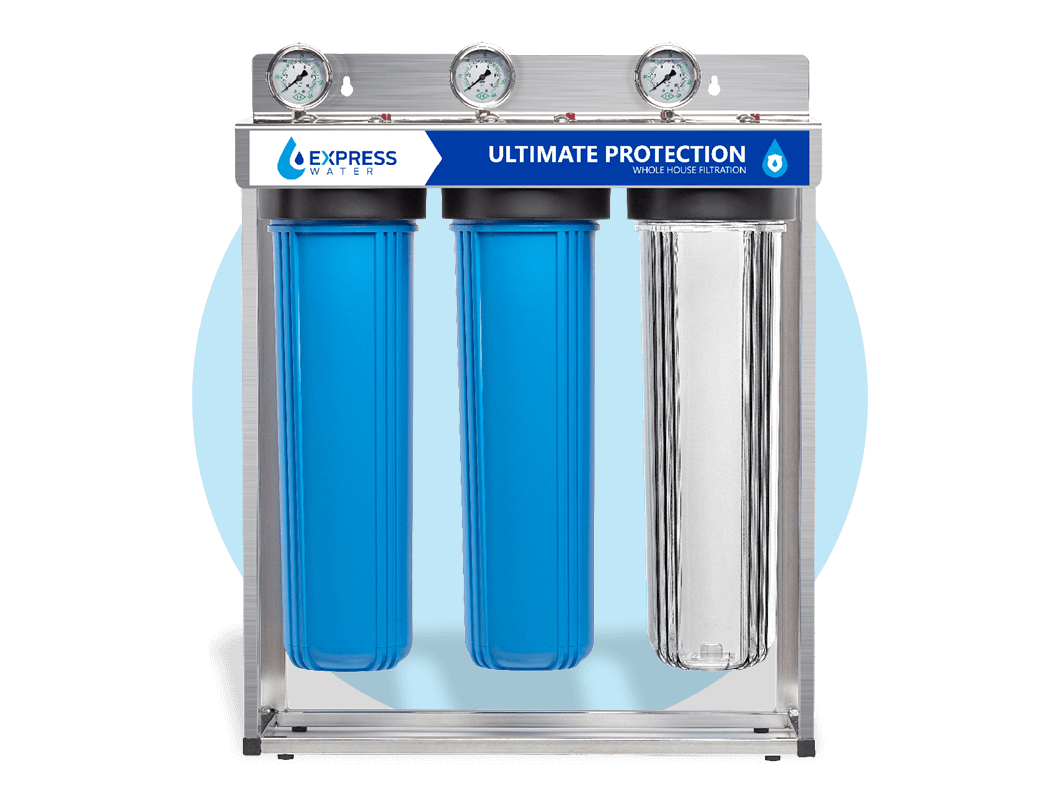 3 Stage Whole House Water Filter System | Express Water