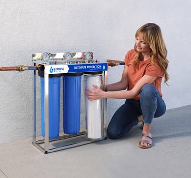 3 Stage Whole House Water Filter System | Express Water