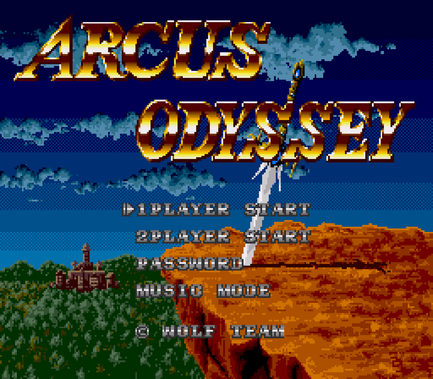 Arcus Odyssey Standard Edition (Genesis) – Limited Run Games