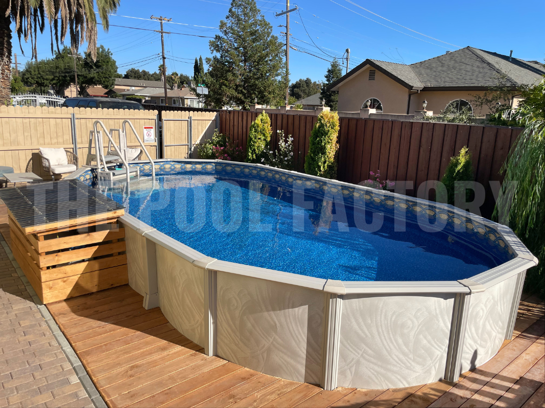 12'x20'x52" Bristol Oval Pool – The Pool Factory