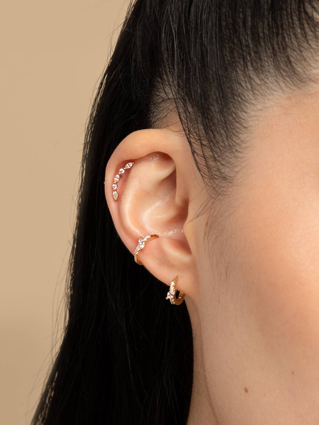 Barbell Earrings | Astrid & Miyu