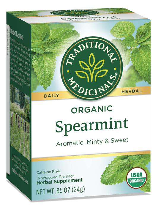 Traditional Medicinals Spearmint Tea Traditional Medicinals