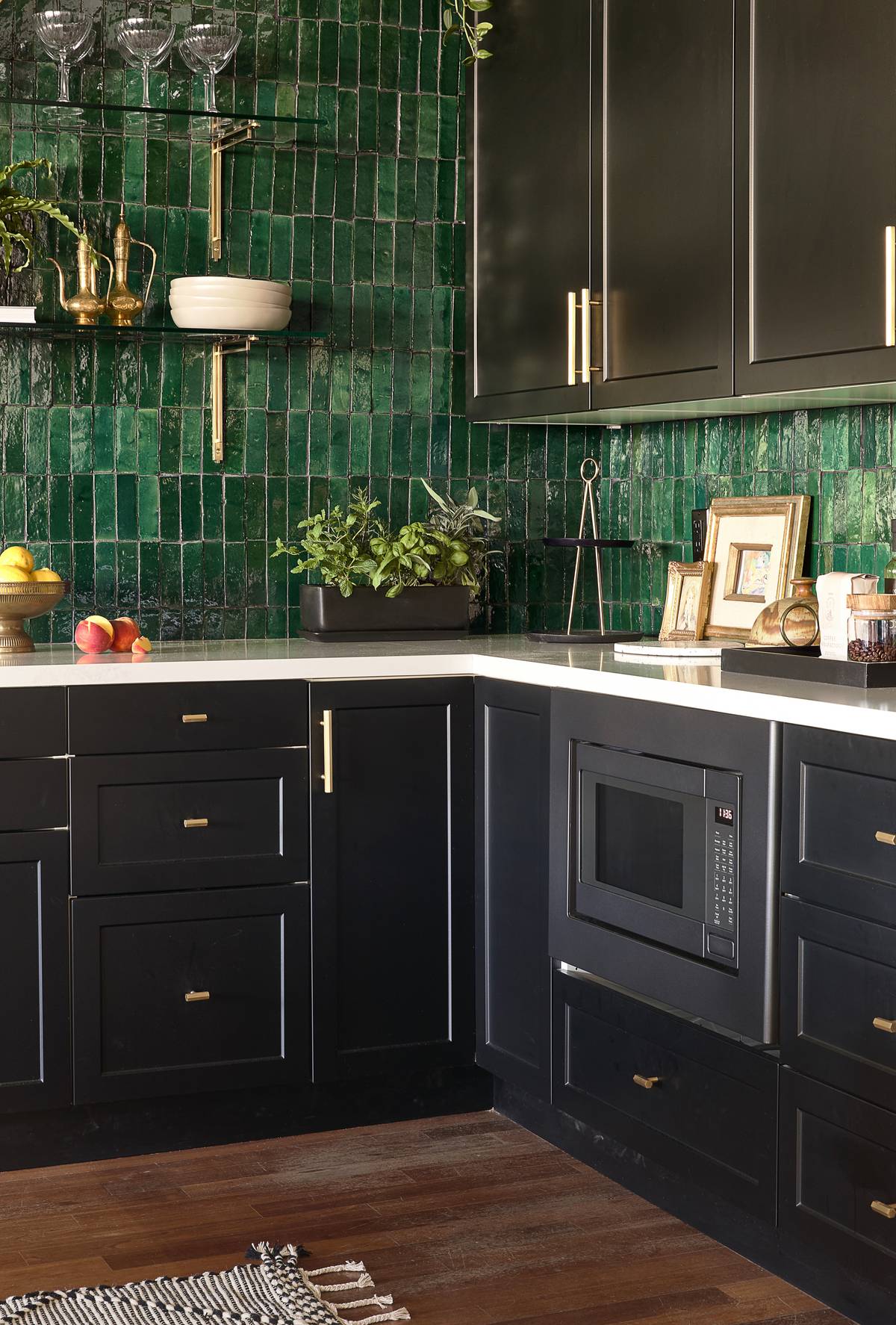 zellige tile | deep green | secret lagoon subway | clé – clé tile